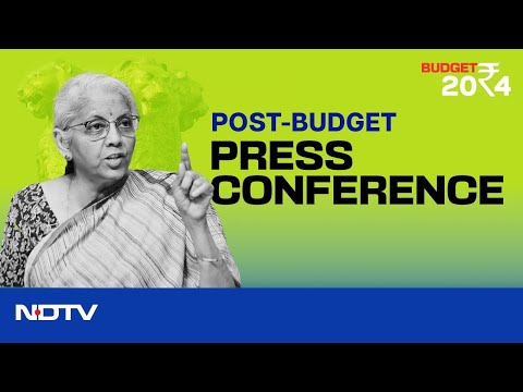 Union Budget 2024: Nirmala Sitharaman's Post-Budget Announcement Press Conference