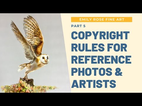 Copyright rules for reference photos - Emily Rose Fine Art
