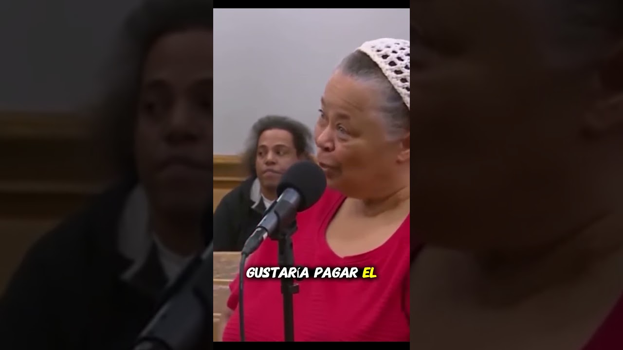 Mujer discapacitada solo pide pagar la multa original