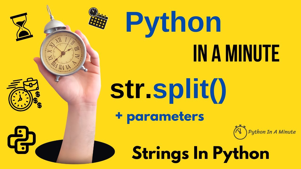 str.split(sep=None, maxsplit=-1) - Split Python Strings by Separator