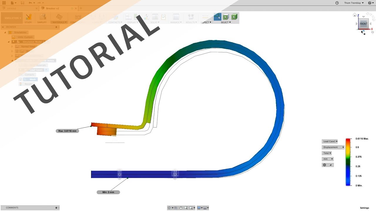 Understanding Breaker Physics with Thermal Stress - Tutorial