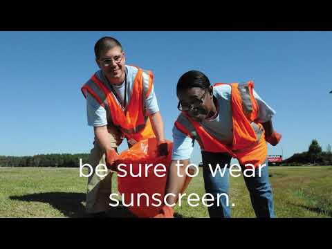 NCDOT Adopt-A-Highway program volunteer video