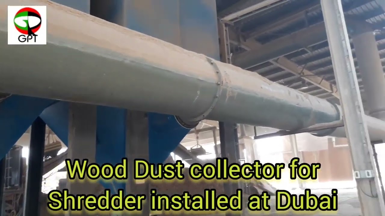 Dust extraction system for Shredder