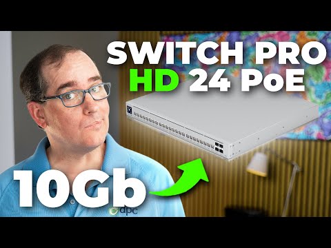 10GB PoE++ Switch Under $1,000?! | Unifi Switch Pro HD 24 PoE
