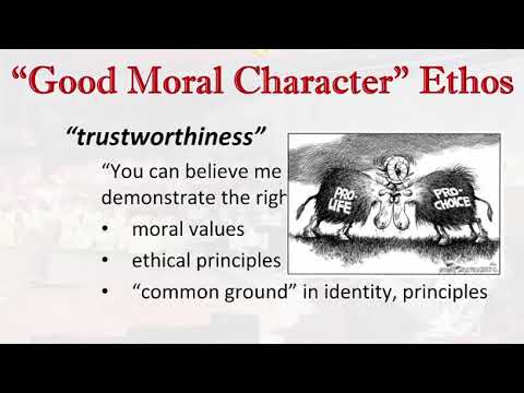 Introducing Rhetoric  Ethos