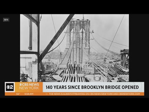 Today marks 140 years since opening of Brooklyn Bridge