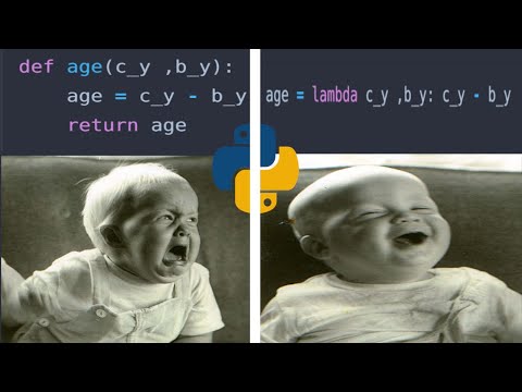 How To Define A Function Using Lambda in PYTHON ?!