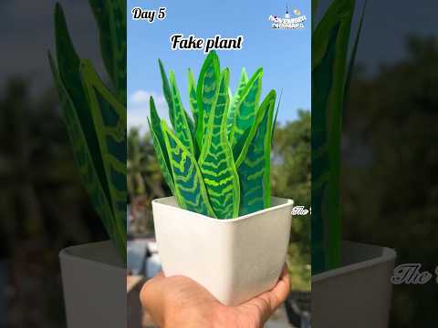 DIY Fake Plant????????????#diy #shorts