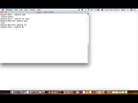 How to go to home directory via terminal and finder window
