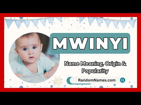 Mwinyi - Baby Boy Name Meaning, Origin & Popularity - RandomNames.com