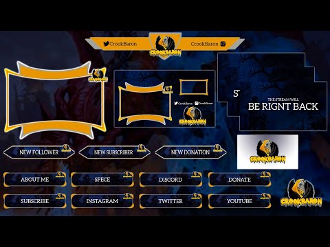 Top Twitch Overlay Design 110 Free Twitch Overlay Template