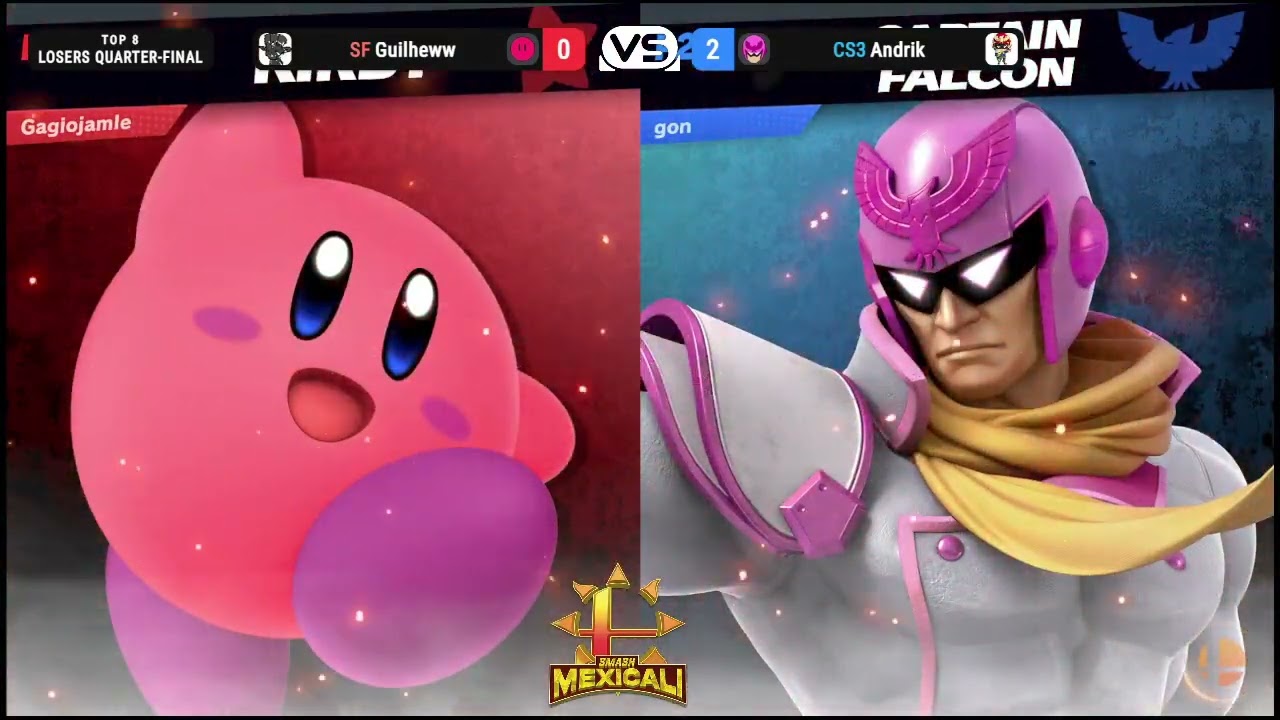 Eclipse City 2025 - LQF - SF Guilheww (Kirby) vs CS3 Andrik (Captain Falcon)
