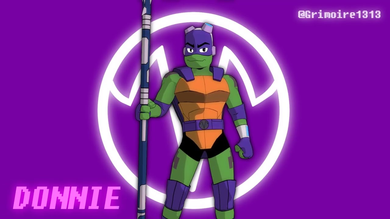 RotTMNT 3D Showcase -  Donnie