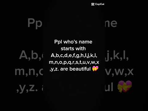 Names that start with the letters are... #cute #hearts #names