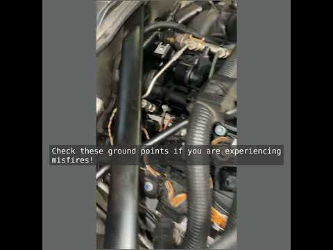 Check this if your having misfires! N54 (coil grounding wires)