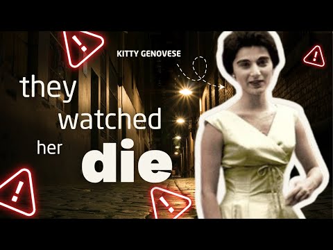 Why didn't ANYONE help her ?!?! - The Kitty Genovese murder | The #bystandereffect