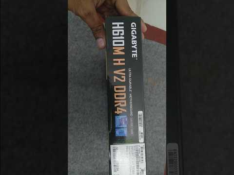 Gigabyte H610M H V2 DDR4 Mother Board #unboxing