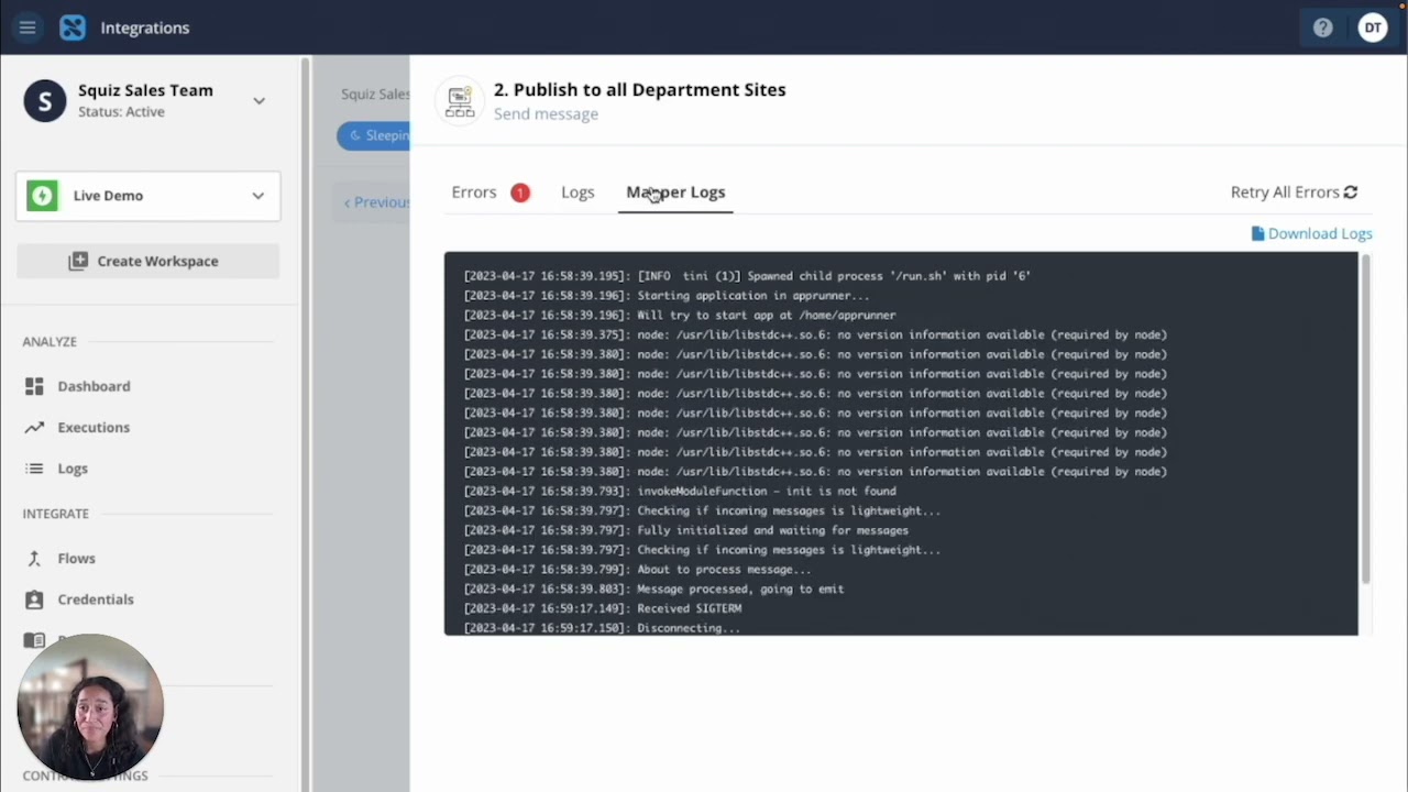 [Demo] Error handling