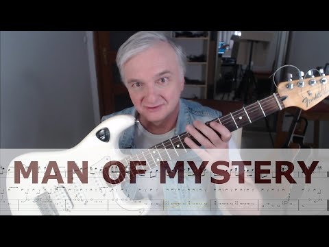 RH. The Shadows. Man of Mystery. Guitar Cover. Notes. Tabs.