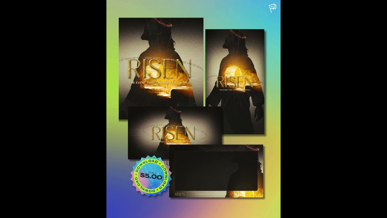 Church Graphics for Easter & Beyond | Risen Series