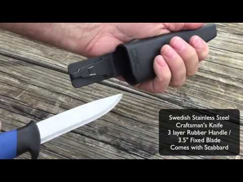 Swedish Stainless Steel Craftsman Knife 5000