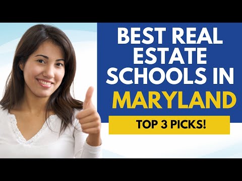 Best Online Real Estate Schools In Maryland - 3 Top Maryland Real Estate Courses & Schools