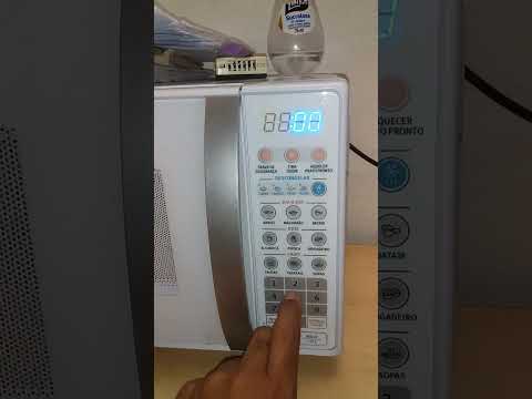 COMO MUDAR A HORA NO MICROONDAS ELECTROLUX ELÉTRICA MANUTENÇÃO