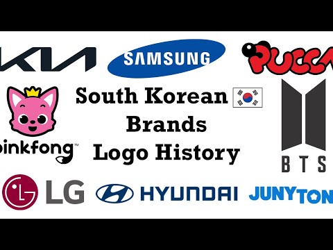 South Korean Brands Logo History