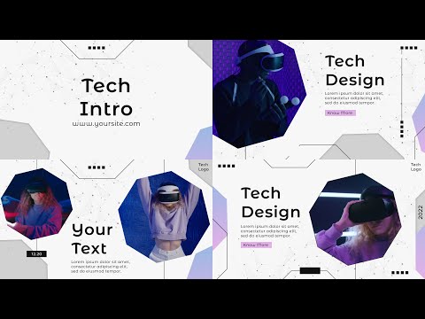 Tech Theme Background Intro After Effects Template | Free Latest AE Templates for your Projects