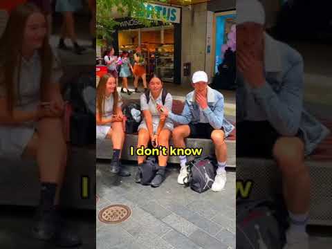 ASKING THE PUBLIC TRICK QUESTIONS. #shorts