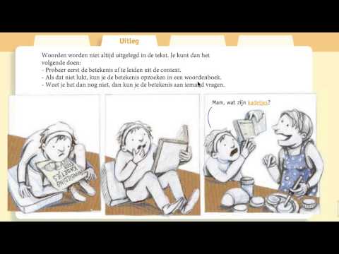 uitleg zoeken van betekenis van een woord
