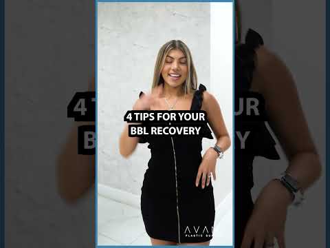 4 tips for your BBL Recovery l Avana Plastic Surgery