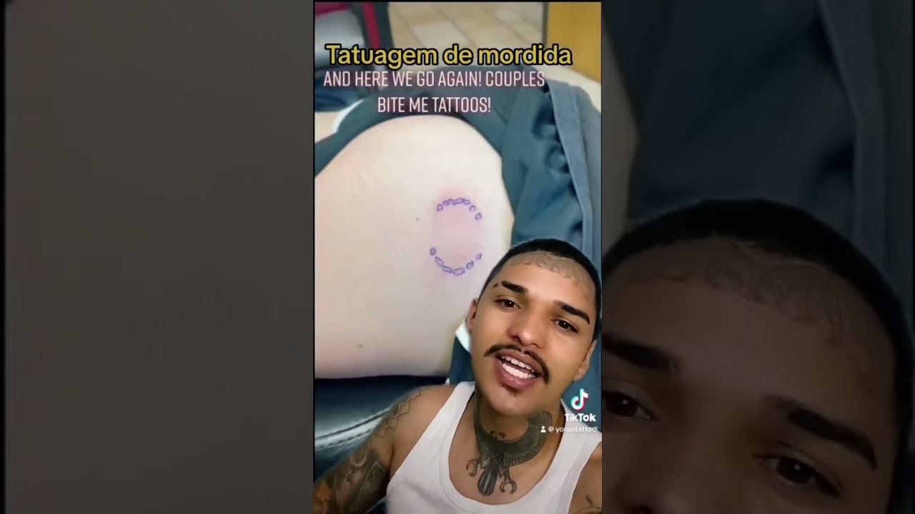 Tattoo de mordida 🤦🏻‍♂️🤦🏻‍♂️🤦🏻‍♂️ #tatuagem #tattoo #ink #yorantattoo #youtube