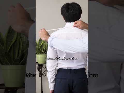 How to Measure Sleeve Length for Perfect-Fitting Dress Shirts | Men's Shirt Sizing Guide
