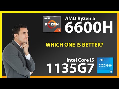 AMD Ryzen 5 6600H vs INTEL Core i5 1135G7 Technical Comparison
