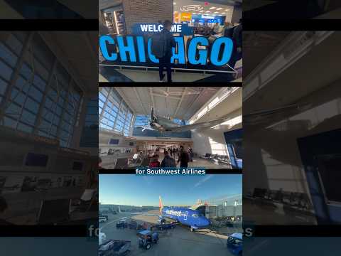 CHICAGO MIDWAY INTERNATIONAL AIRPORT IS BETTER… #travel #airport #tour #midway