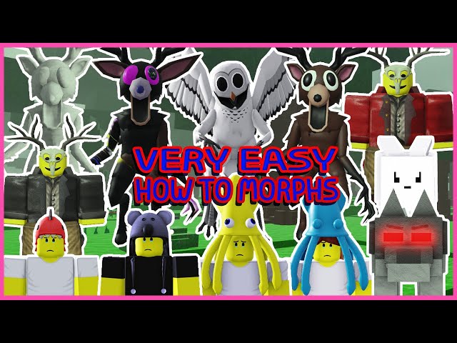 Roblox - Update - All Morphs in 99 Nights in the Forest ROLEPLAY RP ...
