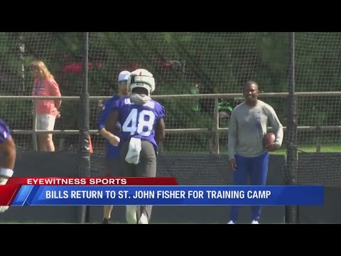 Eyewitness Sports 6-18: Bills Return to St. John Fisher
