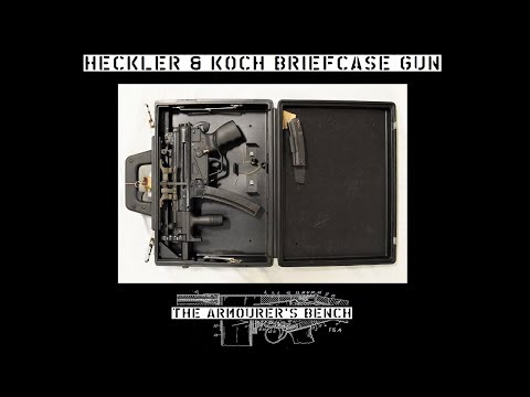 The Submachine Gun That Was Built Into a Briefcase