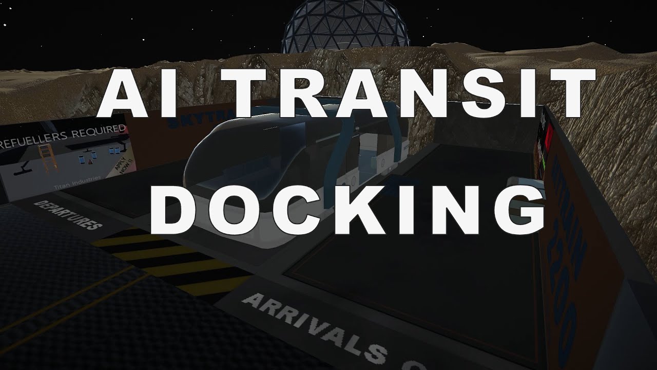 Sci-Fi Ship Controller Transit Docking Tutorial
