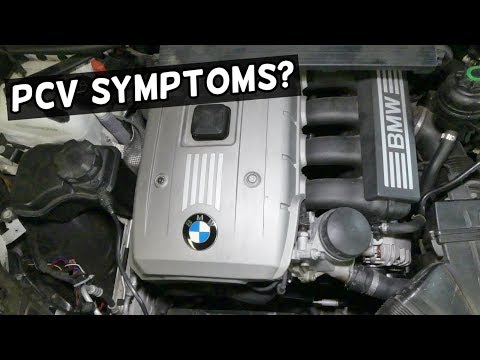 SYMPTOMS OF A BAD PCV CRANKCASE BREATHER VALVE ON BMW