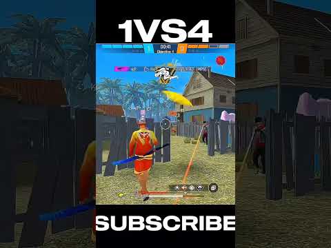 1VS4 CLUTCH ???? with Mp5 ||#shorts #virla #freefire
