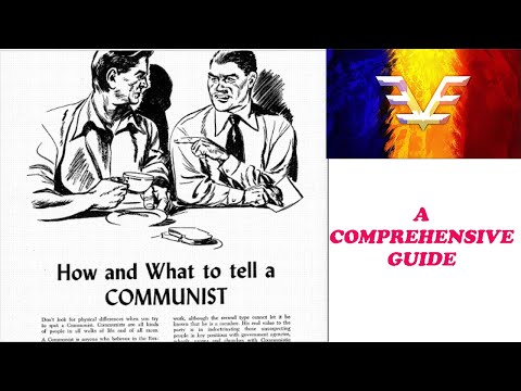 America publishes how you can identify a communist (Full Upload)