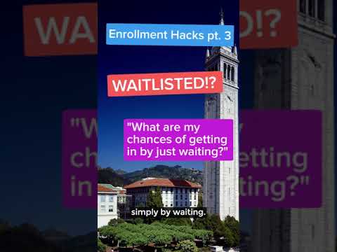 The "10% Rule" for Waitlists - Enrollment Hacks Pt. 3, UC Berkeley L&S