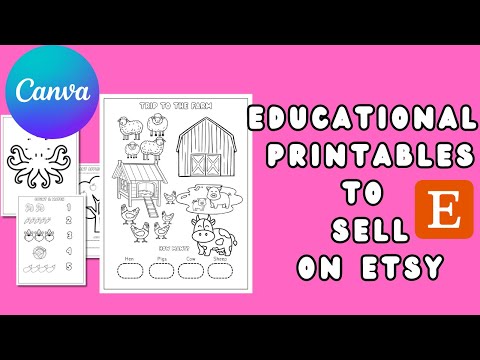 Children’s worksheets that you can make with Canva and ChatGPT | FULL TUTORIAL
