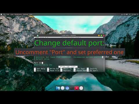Setup ssh server on Arch Linux - easy & fast