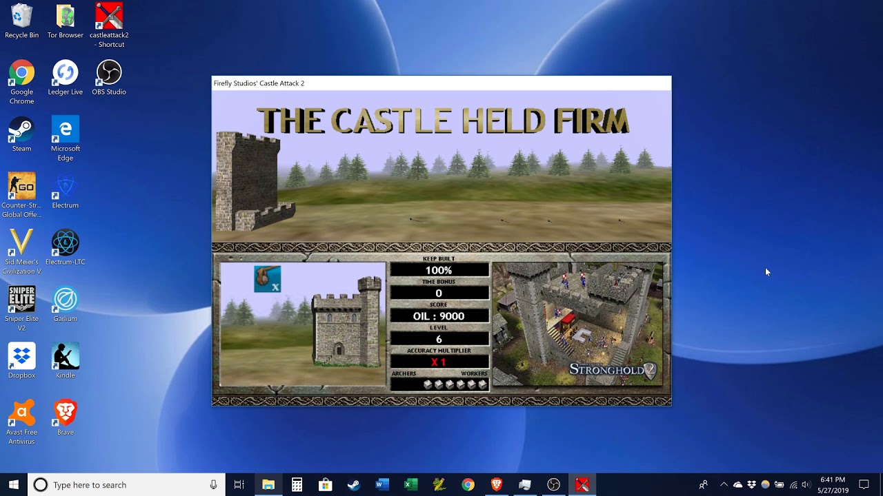 Castle Attack 2 - Level 10 Reached!