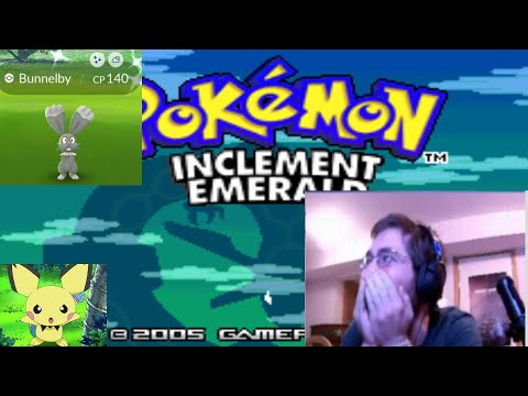 Grinding in Pokémon Inclement Emerald, Jinxes Random Shiny Encounter #Shorts