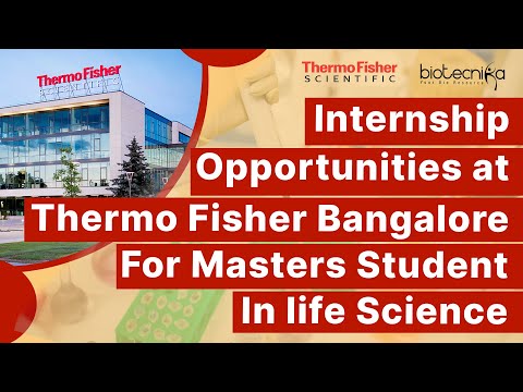 Latest Internship at Thermo Fisher - Intern Job For Msc Students - Apply Online