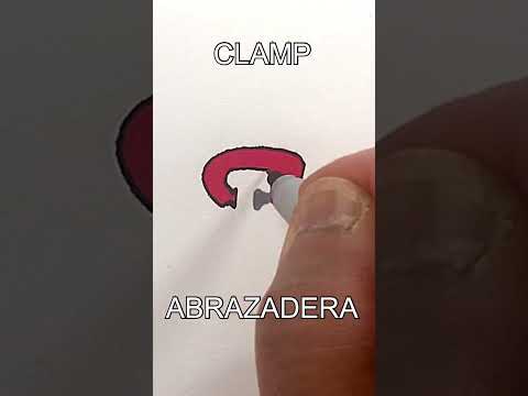 Learn Spanish! ¡Aprenda Inglés! CLAMP : L ABRAZADERA